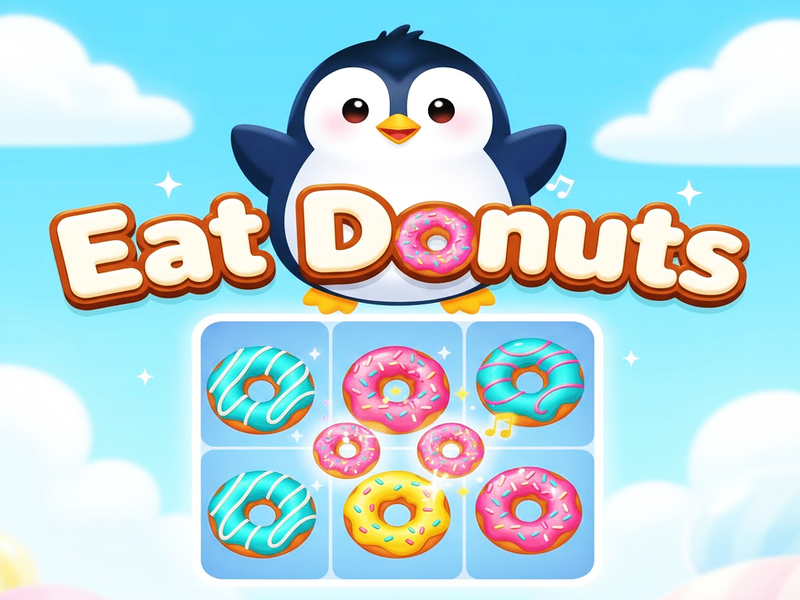Borða kleinur 🕹️ Spilaðu á netinu á SGameS